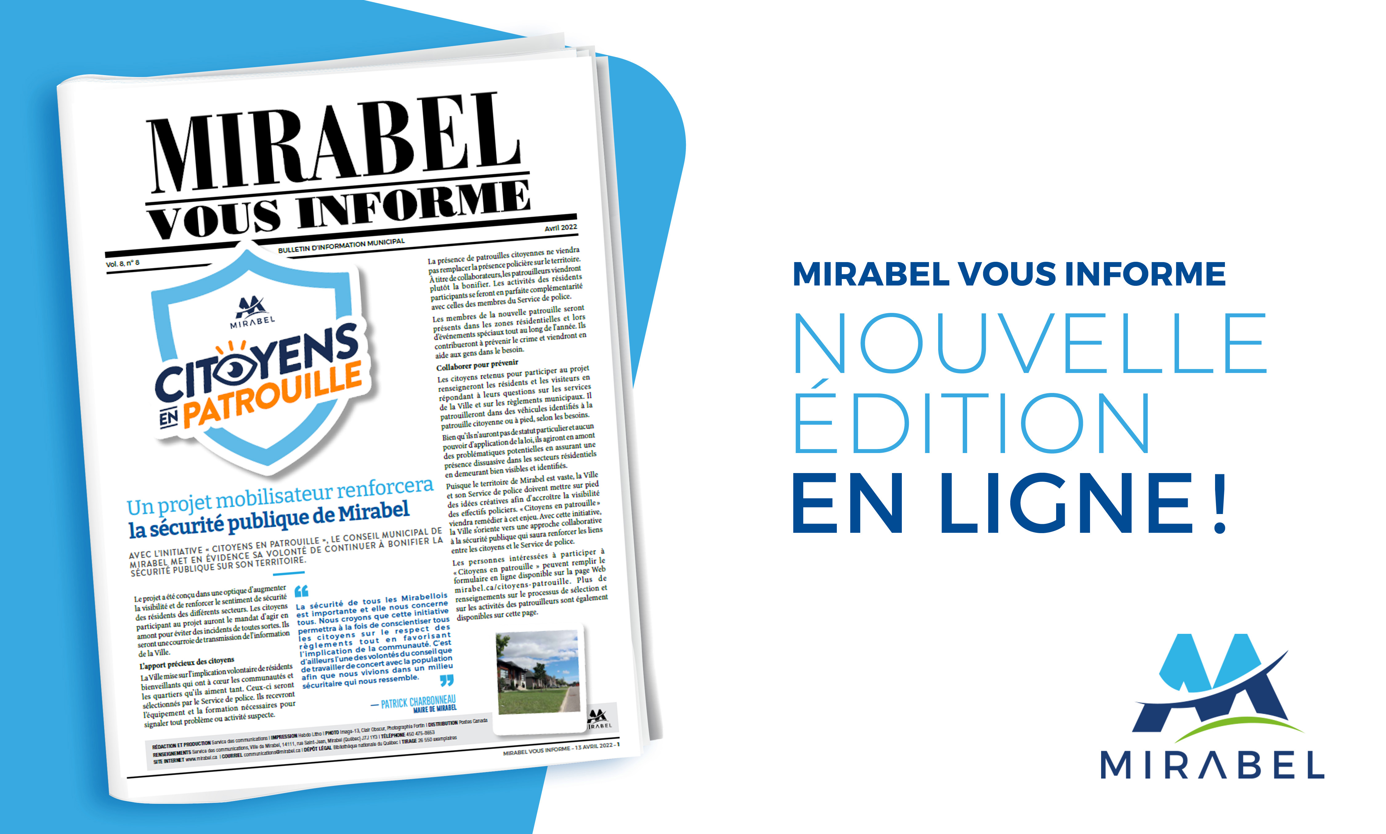 Publications | Ville de Mirabel